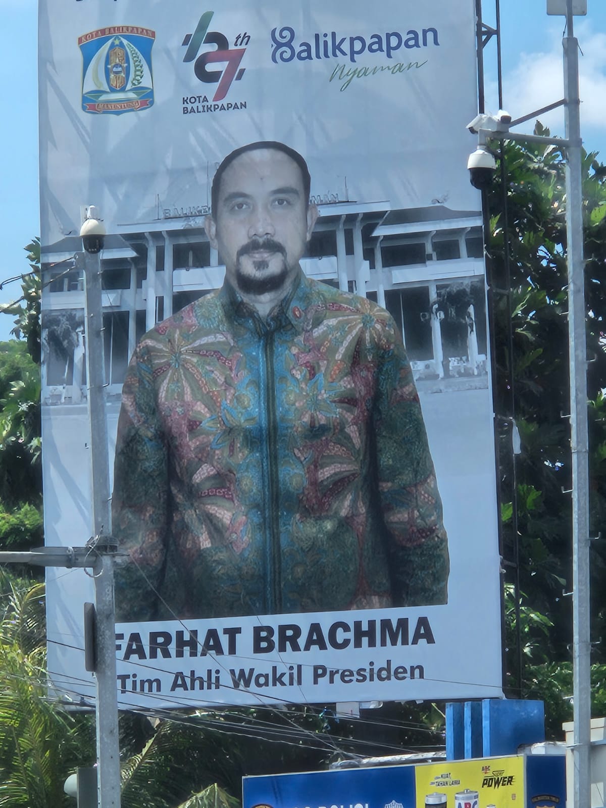 Baliho Mas Farhat - Rizal Effendi